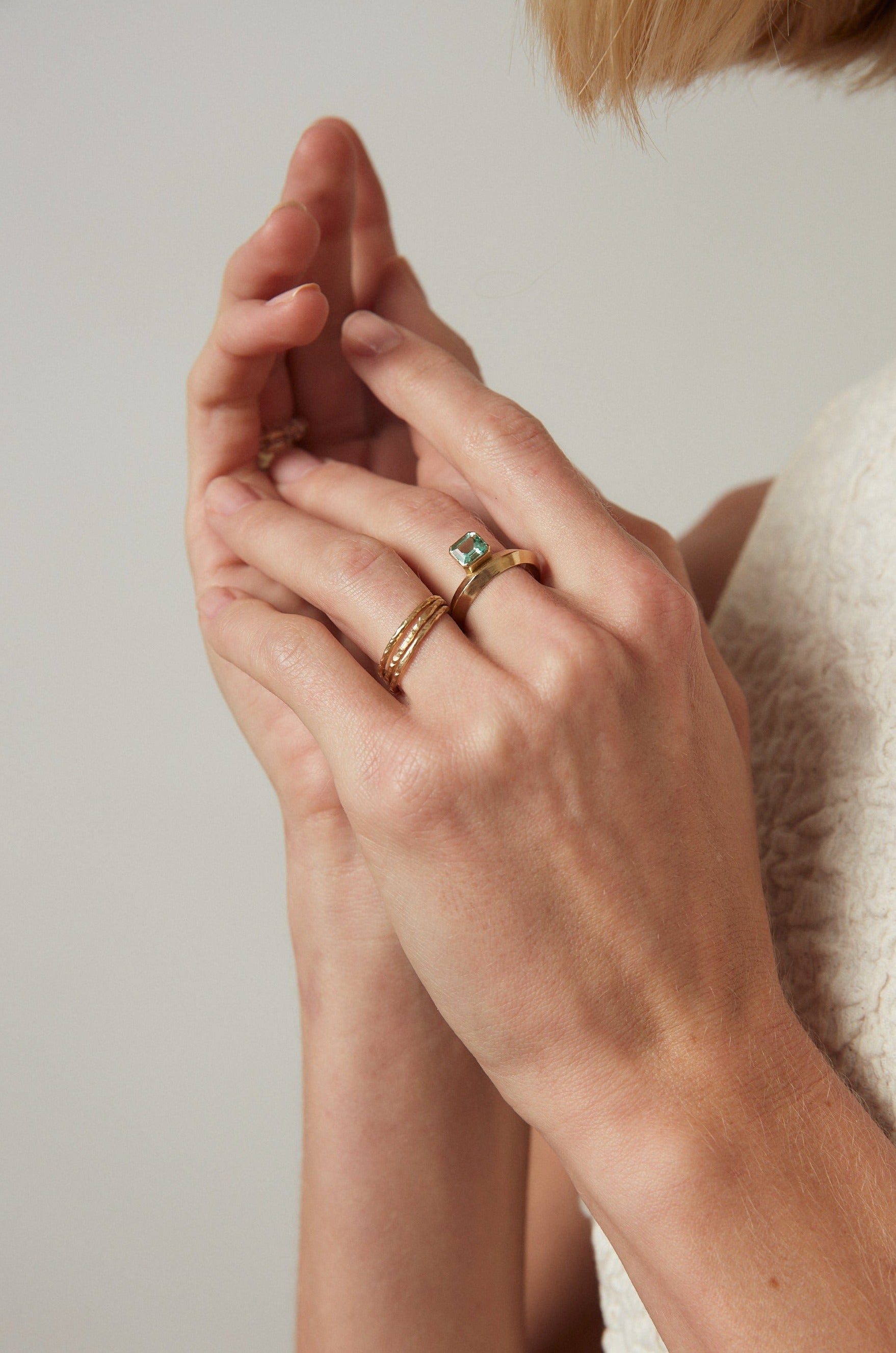 Modern Yellow Gold Rings - Shop Now | Jane Pope Jewelry