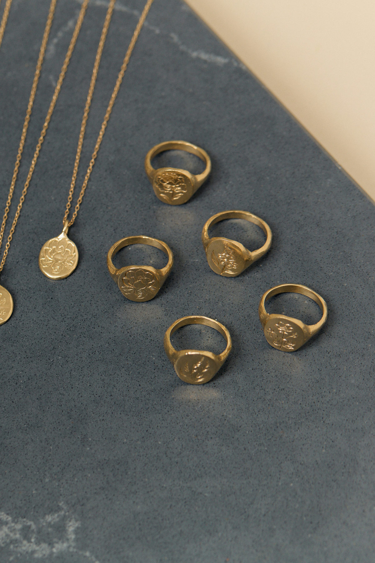 JP HAND ENGRAVED SIGNET RING | Jane Pope Jewelry