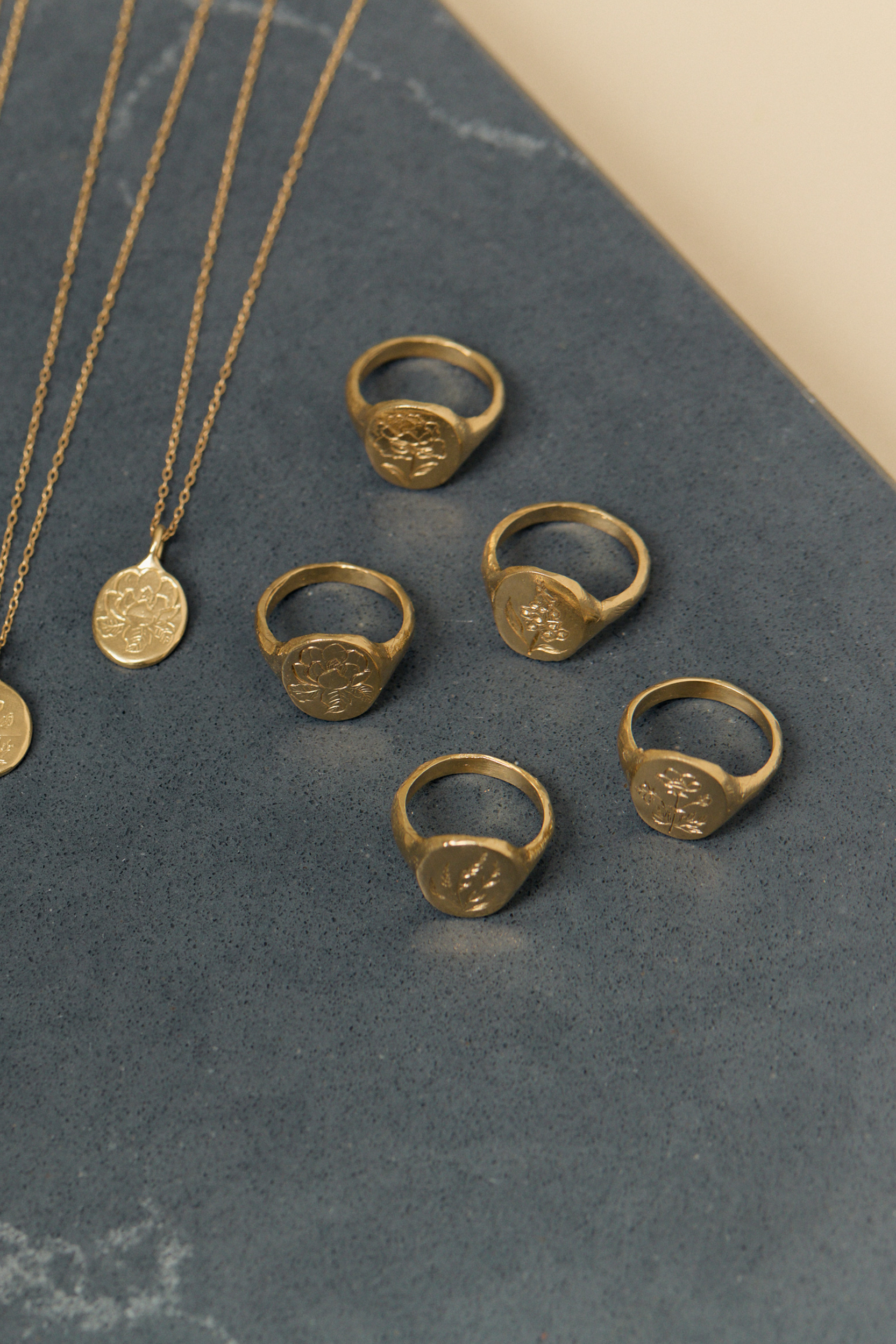 JP HAND ENGRAVED SIGNET RING | Jane Pope Jewelry
