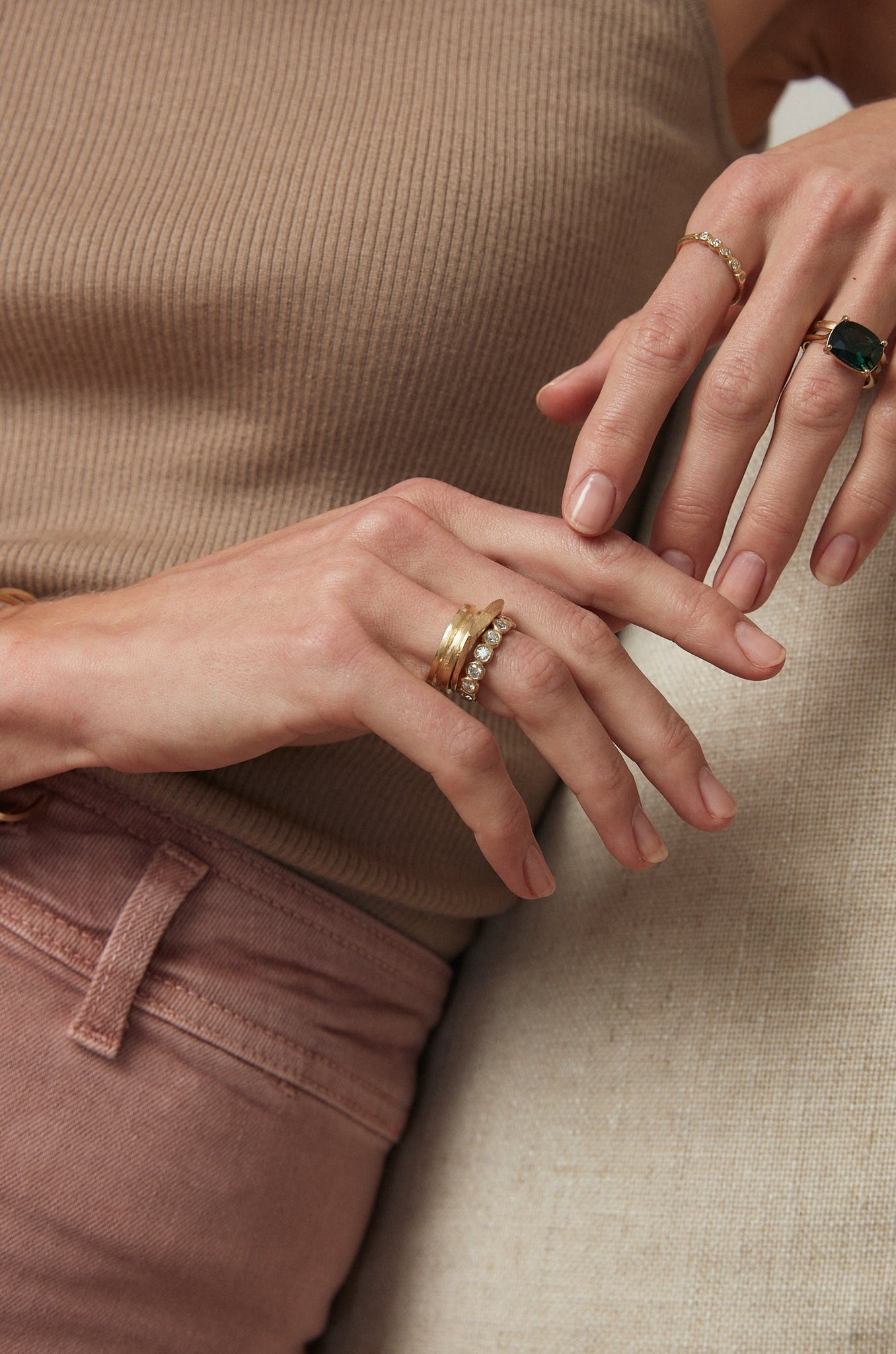 JP ANGULAR RING | Jane Pope Jewelry